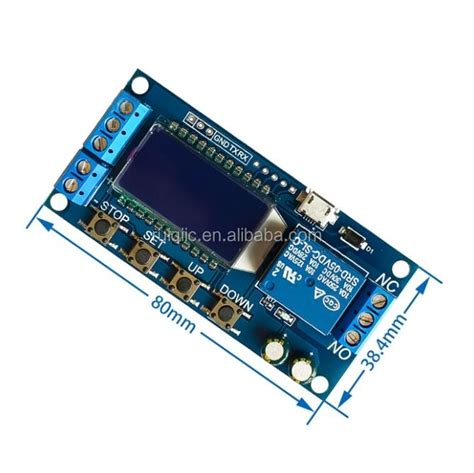 1 Channel Relay Module Delay Power Off Cyclic Timing