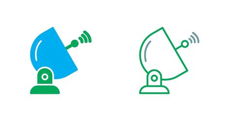 Satellite Dish Icon 42871608 Vector Art At Vecteezy