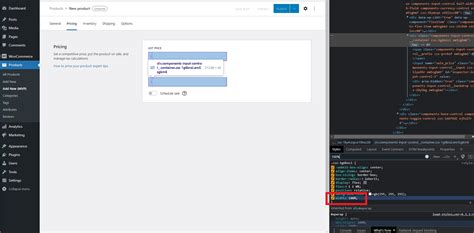 [globalstep] width of the pricing fields are 100 when the screen width