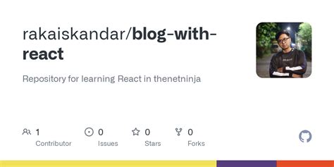 Github Rakaiskandarblog With React Repository For Learning React In