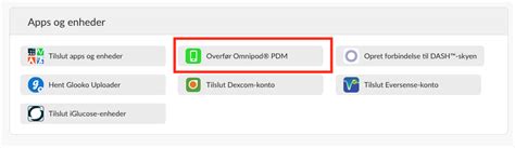 Hvordan Uploader Jeg Data Fra Mit Omnipod® System Ved Hjælp Af Web