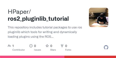 GitHub HPaper Ros2 Pluginlib Tutorial This Repository Includes Tutorial Packages To Use Ros
