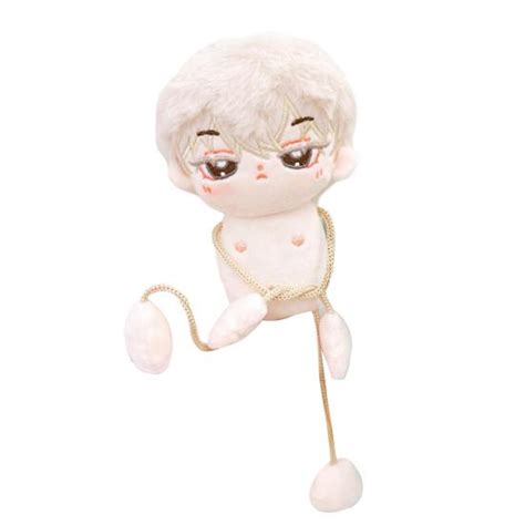 10CM Mini Naked Cotton Doll Ant Body Cute Big Eyes Anime Girl Boy Doll
