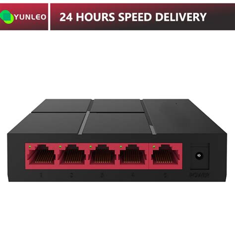 5 Port Gigabit Switch Ethernet Network Switch 101001000mbps Rj45 Lan Ethernet Lan Hub