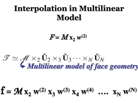 Ppt Face Transfer With Multilinear Models Powerpoint Presentation