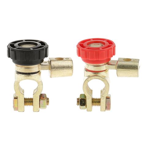 Arythe Universal Battery Disconnect Terminal Quick Cut Off 17mm Rotary Switch Black Amazon In