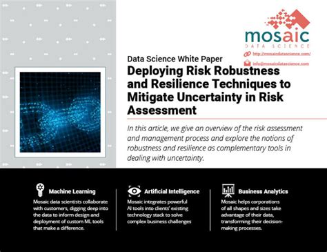 risk assessment analytics using robustness and resilience