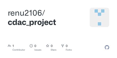 Github Renu2106cdacproject
