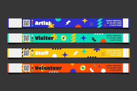 Иллюстрация браслета с градиентом Бесплатно векторы