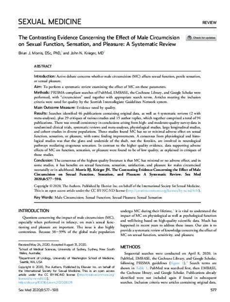 Pdf The Contrasting Evidence Concerning The Effect Of Male