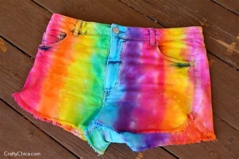 Tie Dye Shorts 3 Ways Tie Dye Your Summer