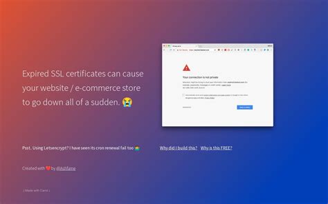 Ssl Certificate Expiration Alerts