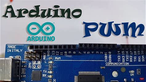 اردوينو 0255 Pwm Arduino 5 Youtube