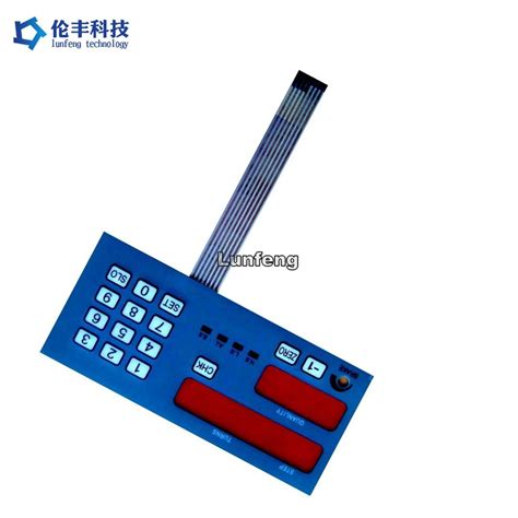 Metal Dome Flat Membrane Keyboard Tactile Keypad Membrane Switches