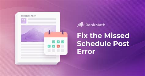 How To Fix The Missed Schedule Post Error In Wordpress Simple Guide Procritique