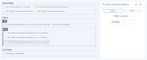 Configuring Queries With Query Builder