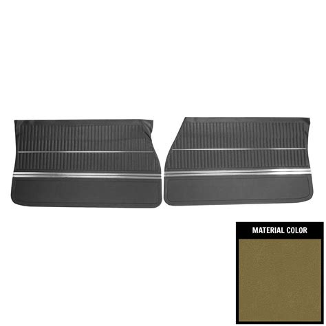 Pui Interiors 1968 Oldsmobile Cutlass 2 Door Sedan Ivy Gold Front Door