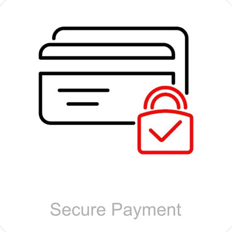 Premium Vector Secure Payment And Payment Security Icon Concept