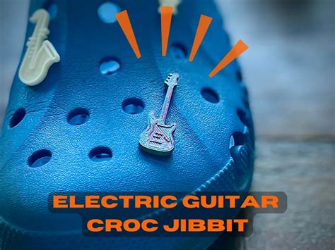 Electric Guitar Croc Jibbit By Hobby Jibbitz Makerworld