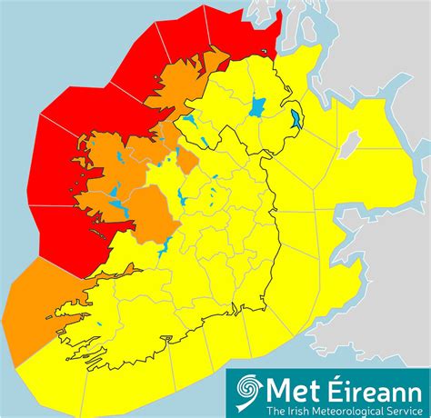 Storm Amy Met Eireann Issue Status Red Marine Warning As Heavy Rain