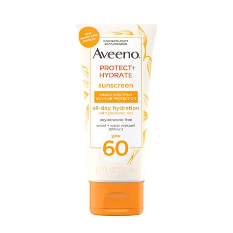 Aveeno Protecthydrate Sunscreen Spf 60