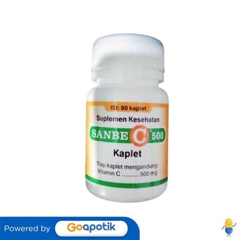 Jual Sanbe C 500 Botol 80 Kaplet Shopee Indonesia
