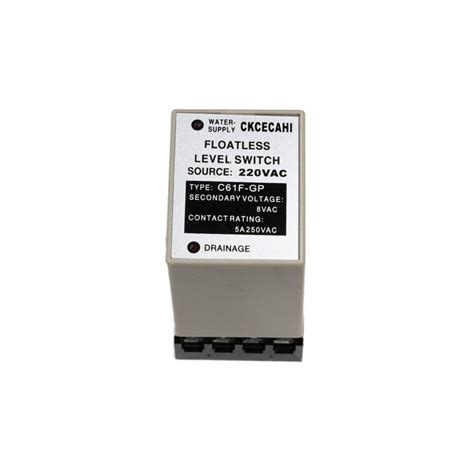 C61f gp Ac 220v 50 60 Hz 8 Pin สวทชควบคมระดบนาพรอมฐานซอกเกต Shopee Thailand