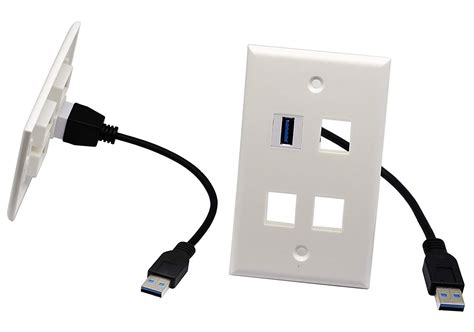 Usb 3 0 Keystone Jack Inserts Cable Usb 3 0 A Female To Usb A 3 0 Fem Reliable Store