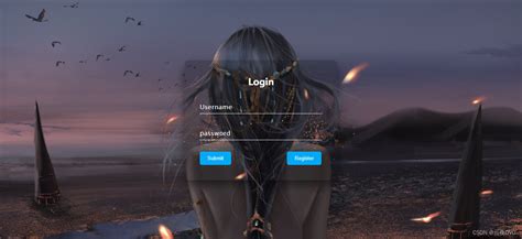 基于javaweb实现的简单注册登录界面（附带用户增删改查）javaweb登录注册页面效果图 Csdn博客