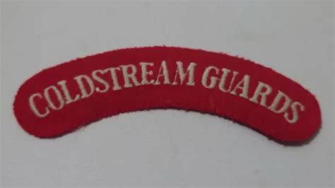 British Army Coldstream Guards Shoulder Patch Flash High Quality