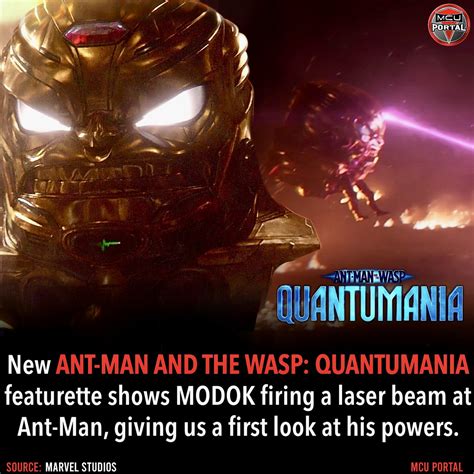 MCU Portal On Twitter One Of MODOKs Powers Seen In New AntManAndTheWaspQuantumania Trailer