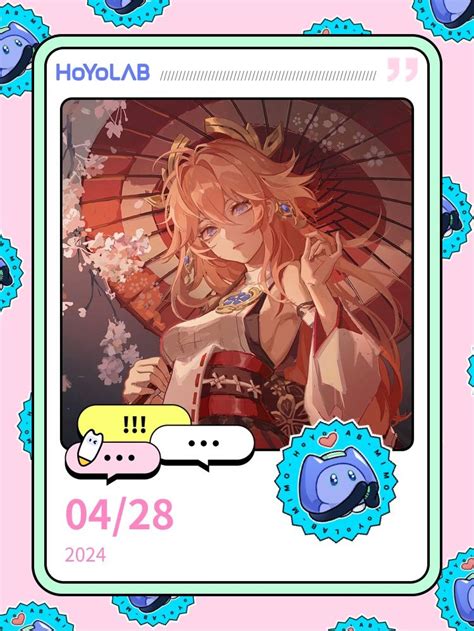 04 28 Diary My Character Building Diary Hoyolab