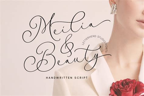 Meilia And Beauty Handwritten Script Deeezy Meilia And Beauty Handwritten Script Deeezy