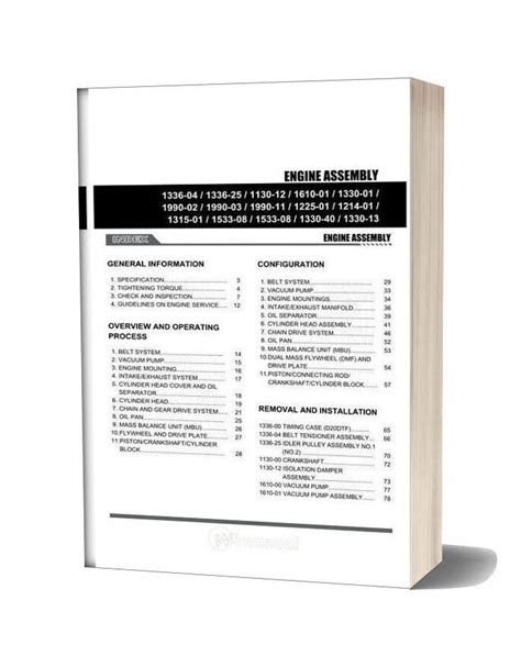 Ssang Yong Korando New Actyon 2010 2013 Engine Assambly Service Repair