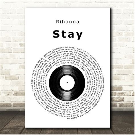 Rihanna Stay Album Cover