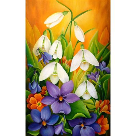 Картина МАРТЕНСКИ ЦВЕТЯ Картины Цветы Рамки