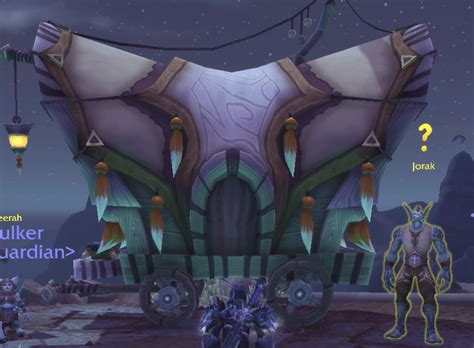 Why Do Vulperas Have Vulpera Tails Hanging On Their Wagons Rwow