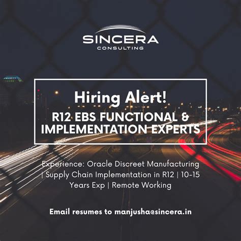 Smitha S On Linkedin R12 Implementation Functional Oraclejobs Jobs