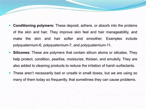Polymers Use In Personal Care And Cosmetics Pptx