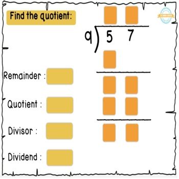 Division Single Digit Divisor By Double Digit Dividend Boom Cards