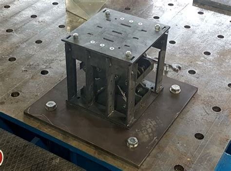 Kinematic Steel Joint Ksj Isolator Prototype Download Scientific