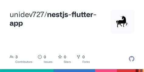 github unidev727 nestjs flutter app