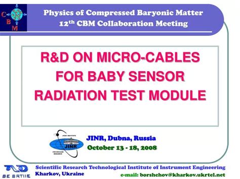 Ppt Physics Of Compressed Baryonic Matter 12 Th Cbm Collaboration Meeting Powerpoint