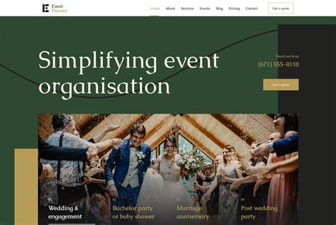 event planner joomla event template for organizing and managing events joomshaper