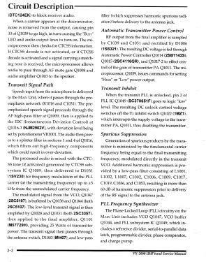 UHF Transceiver VX 2000U Commercial TRX Vertex Standard Co Radiomuseum Org