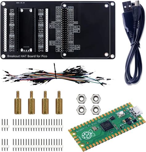 Geeekpi Raspberry Pi Pico With Breakout Hat Board India Ubuy