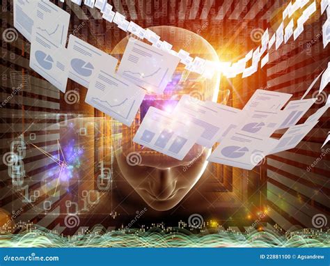 Document Processing Stock Illustration Illustration Of Design 22881100