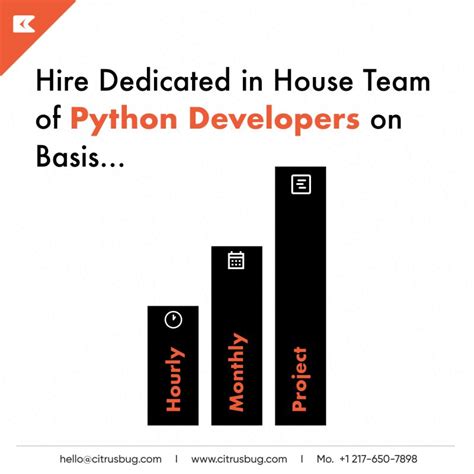 Hire Dedicated In House Team Of Python Developers On An Hourly