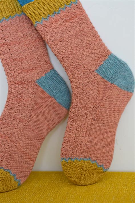 Sock Knitting Pattern Knitting Pattern PDF Colour Therapy Etsy