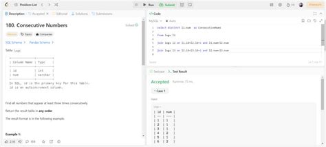 Sql Dataanalysis Leetcode Problemsolving Continuouslearning